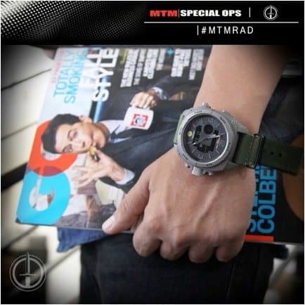 MTM Predator II Tactical Watch Featured In GQ Magazine