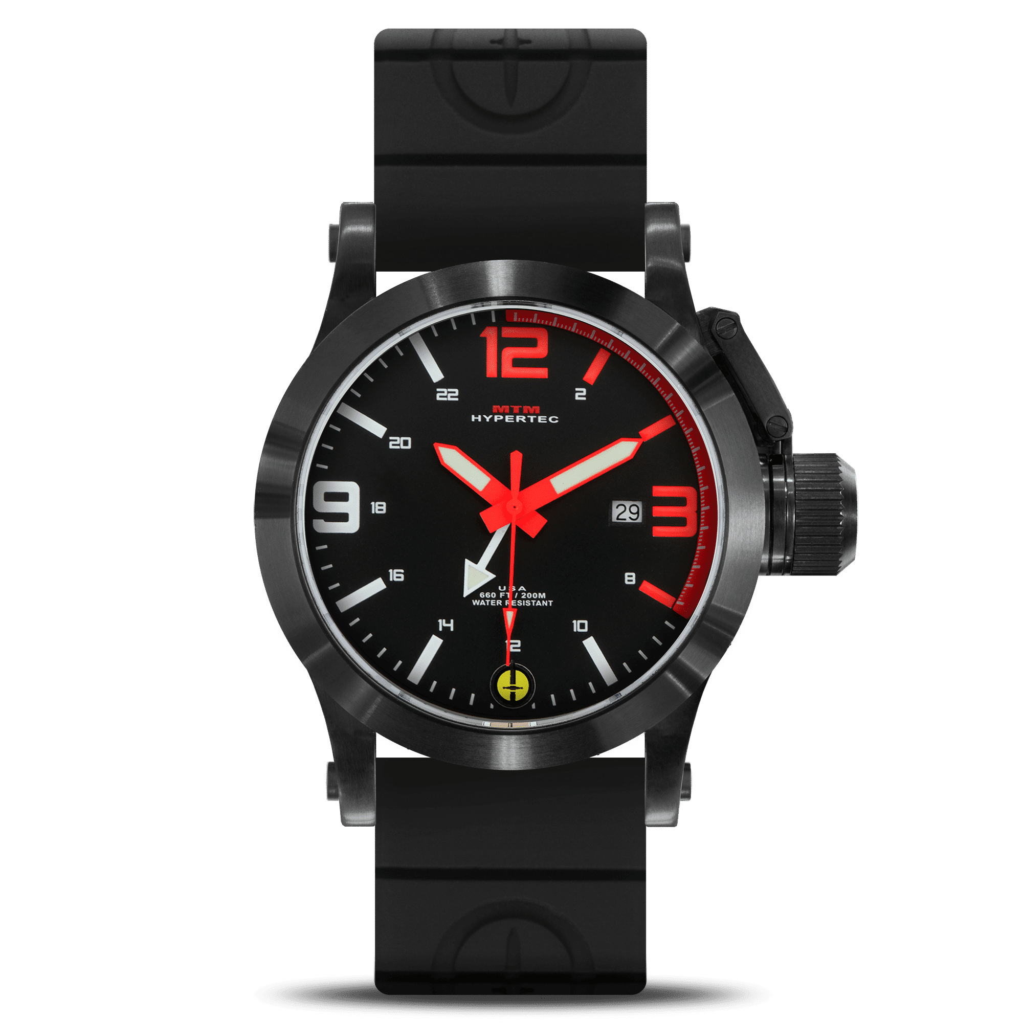 Black Red Hypertec X-44 | Hypertec Watches | MTM | WATCH | MTM WATCH