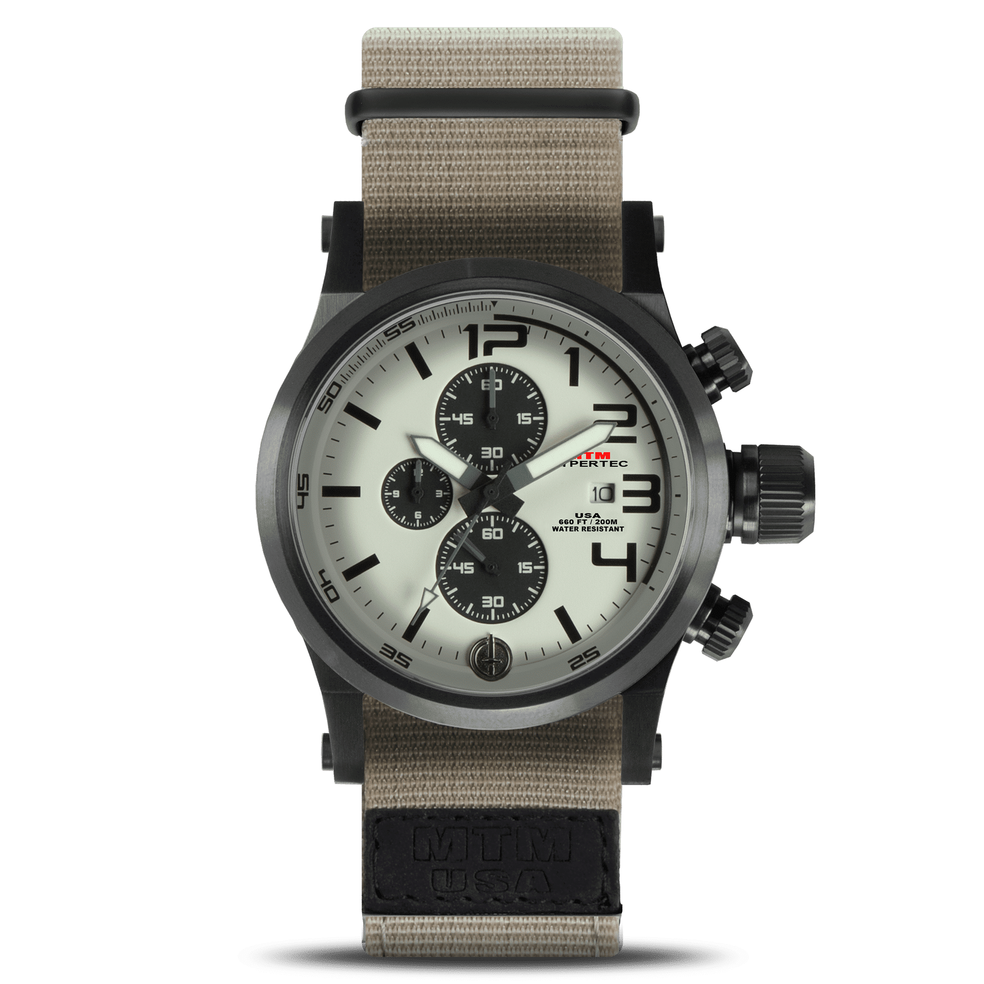 Tan Black Chrono 3A | Hypertec Watches | MTM | WATCH | MTM WATCH