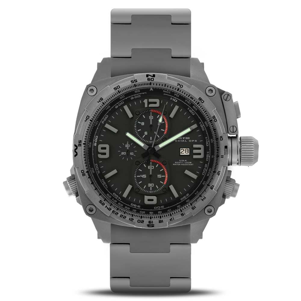 Gray Black Cobra 47 | Special Ops Watches | MTM | WATCH