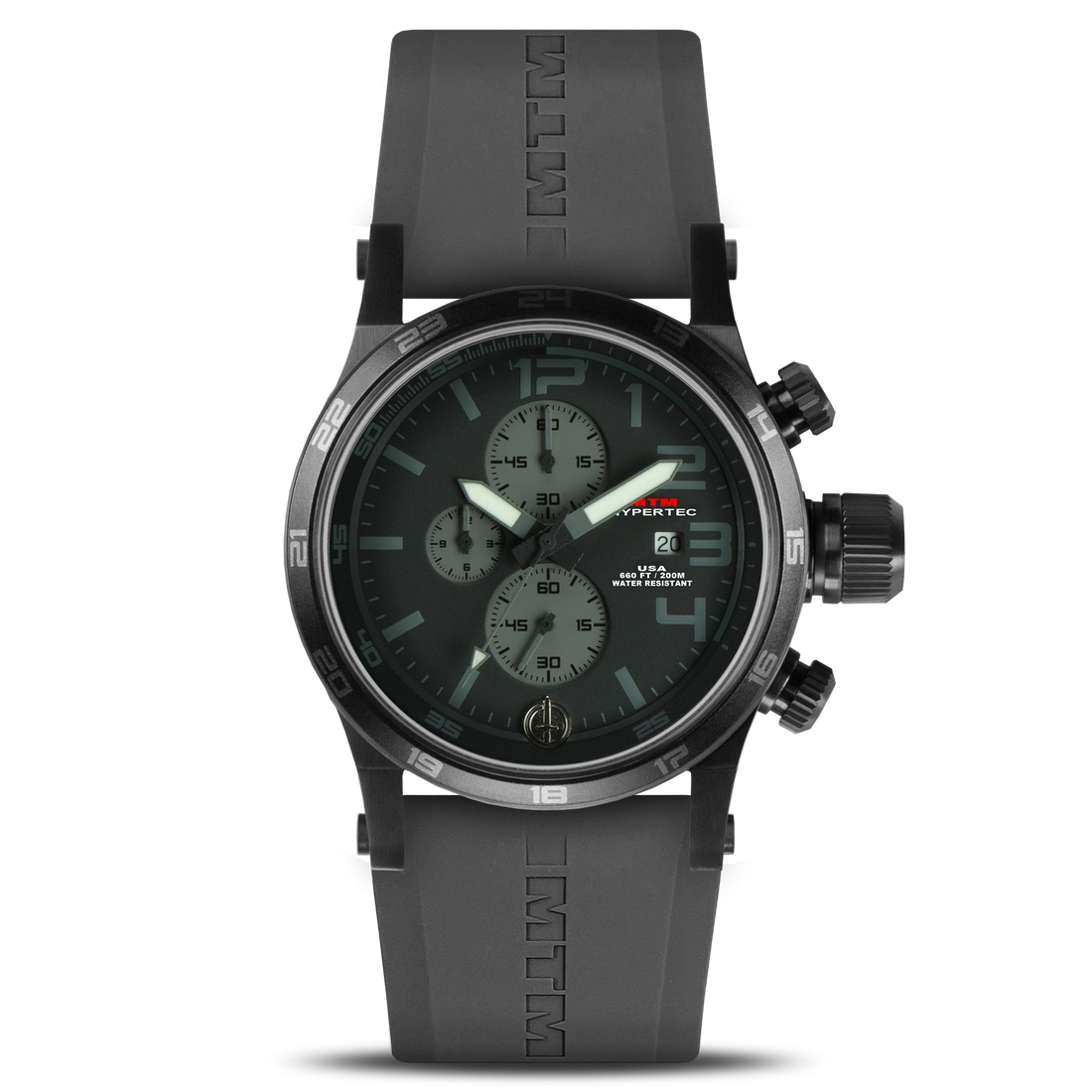 Black Gray Chrono 3A | Hypertec Watches | MTM | WATCH | MTM WATCH