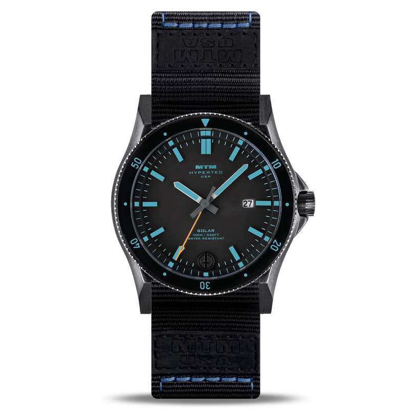 Black Hypertec Solar | Hypertec Watches | MTM | WATCH | MTM WATCH