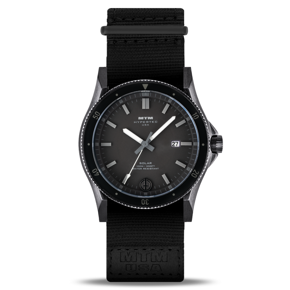 Black Hypertec Solar | Hypertec Watches | MTM | WATCH