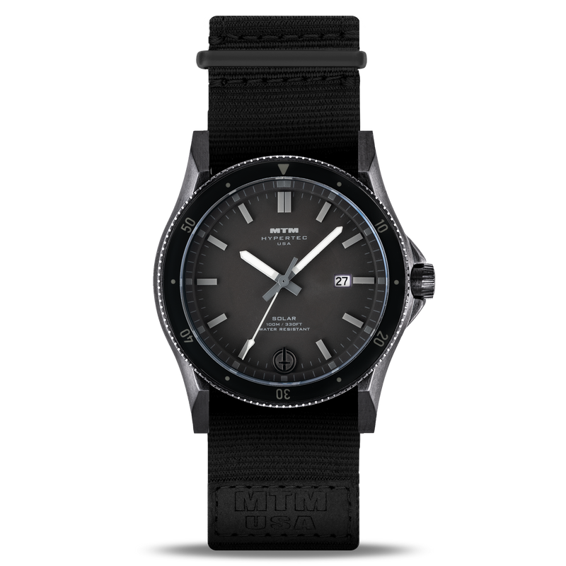 Black Hypertec Solar | Hypertec Watches | MTM | WATCH