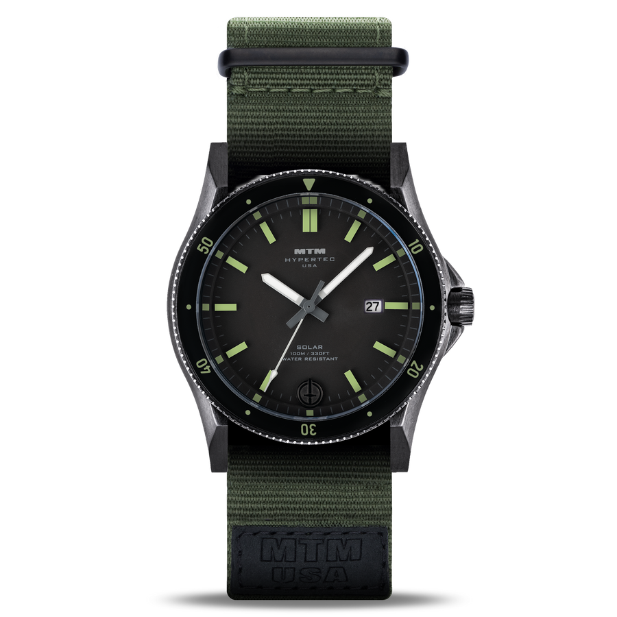 Black Hypertec Solar | Hypertec Watches | MTM | WATCH | MTM WATCH