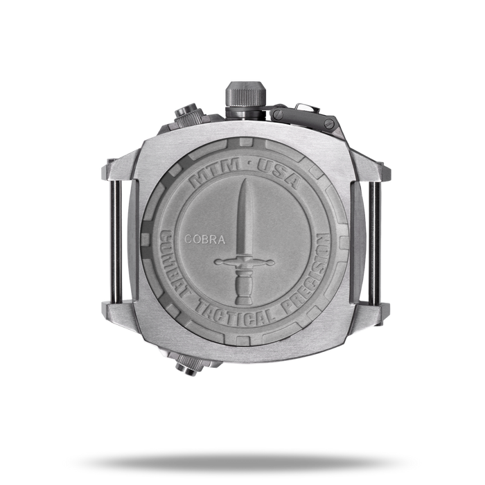 Silver Cobra | Black Dial | Special Ops | MTM | WATCH
